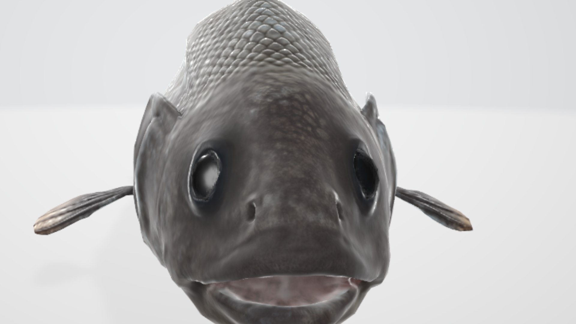 3D Abyssal Grenadier Deep Sea Fish High Quality 3D Model For Animation ...