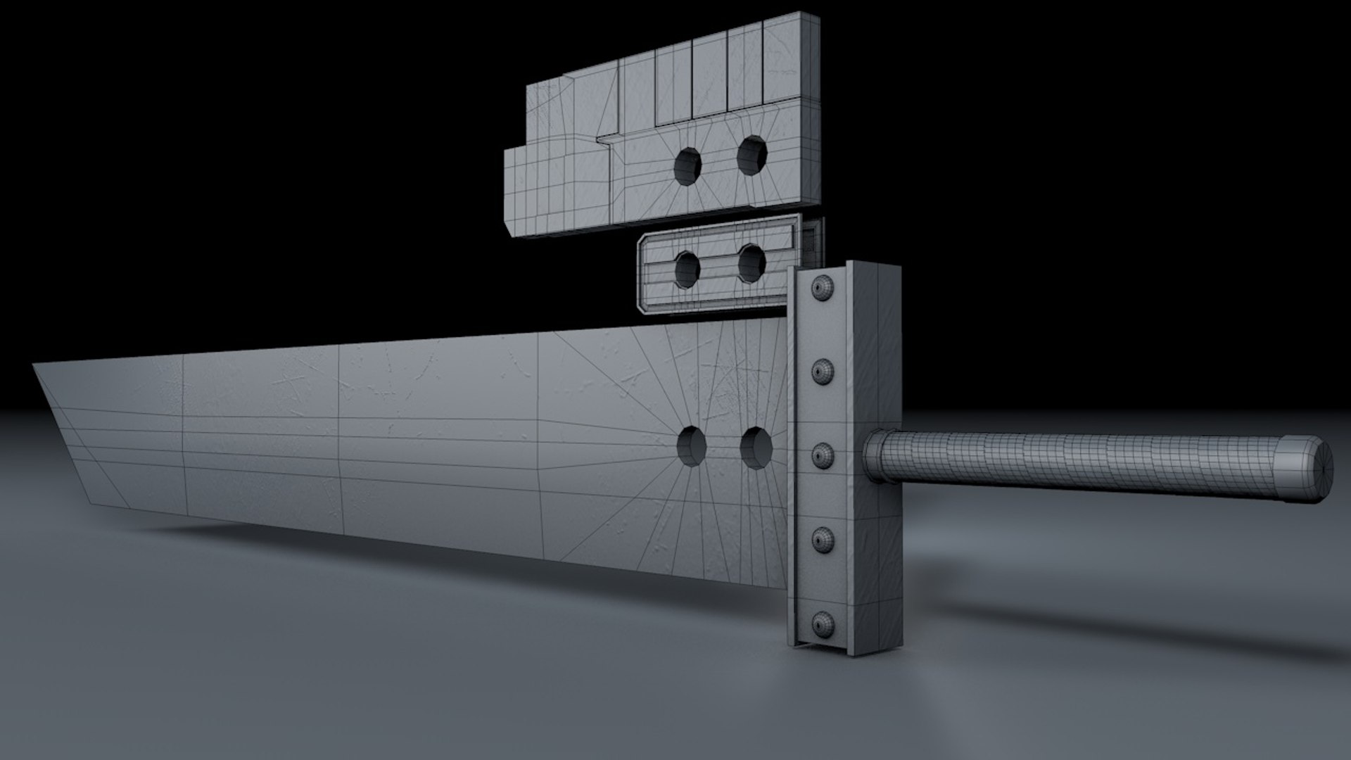 Buster Sword 3D Model - TurboSquid 1396407
