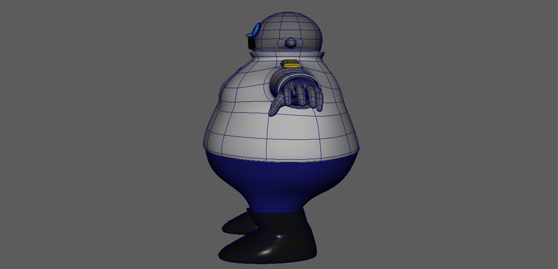 3D Fat Colonel Villain Scientist Model - TurboSquid 1228968