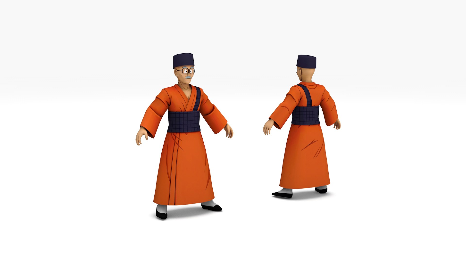 3D DBZ Character V24 model - TurboSquid 2074455