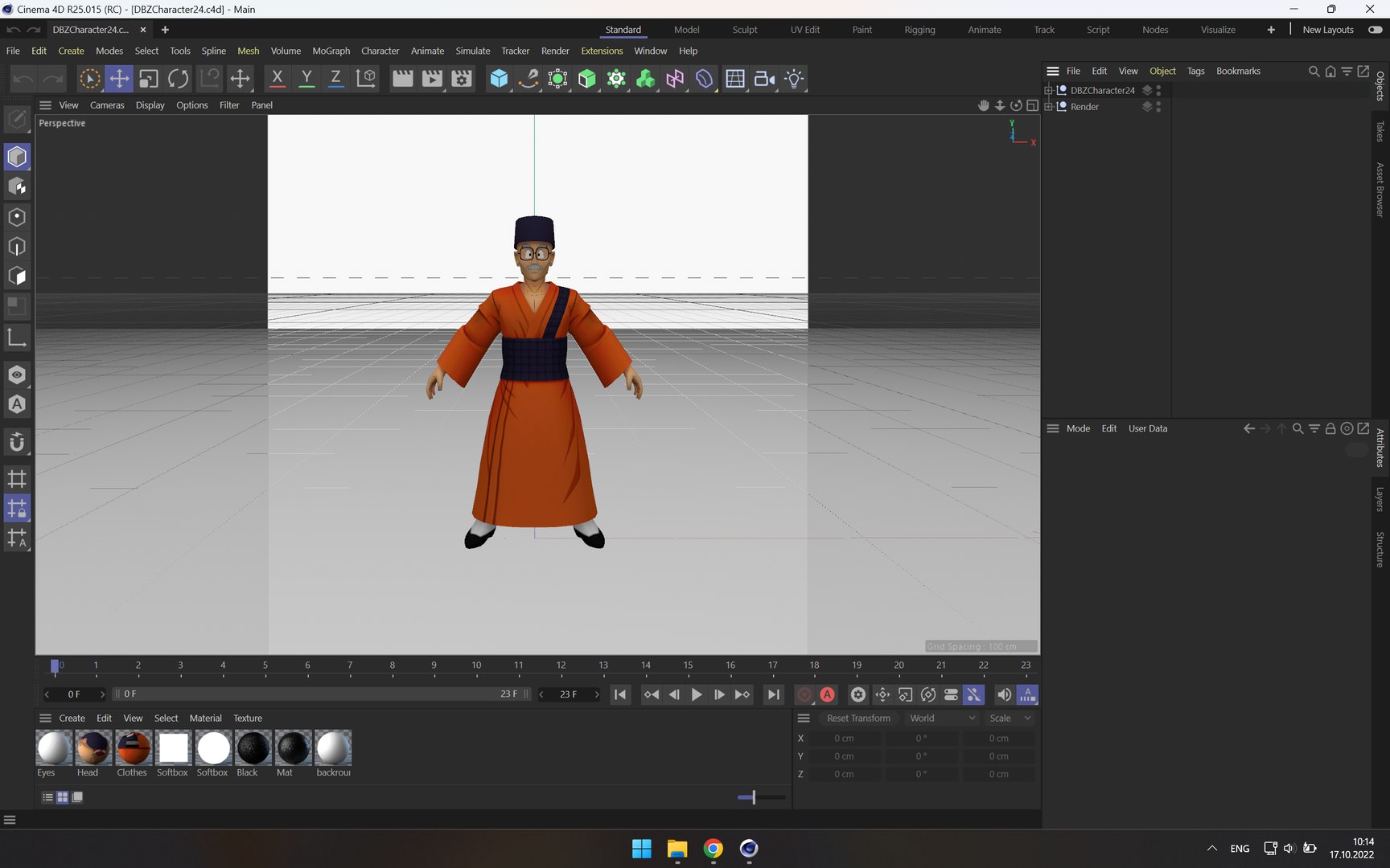 3D DBZ Character V24 model - TurboSquid 2074455