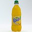 3d Fanta Pineapple Bottle Model