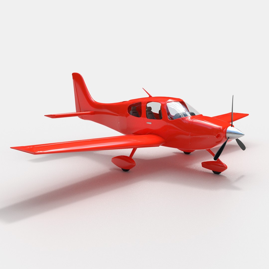 3D Small Airplane - TurboSquid 2429617