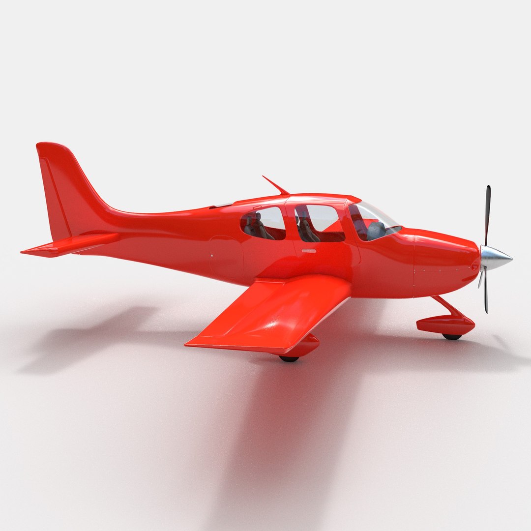 3D Small Airplane - TurboSquid 2429617