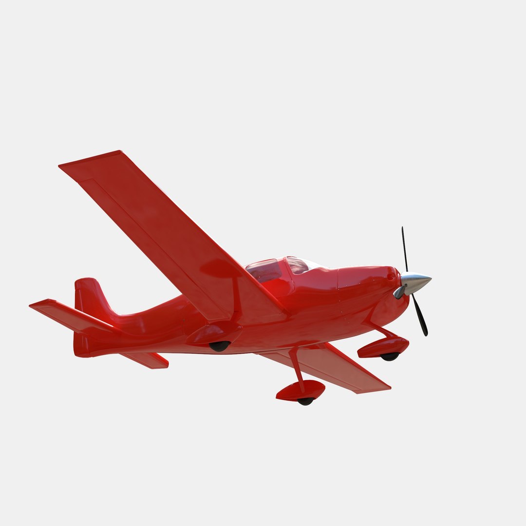3D Small Airplane - TurboSquid 2429617