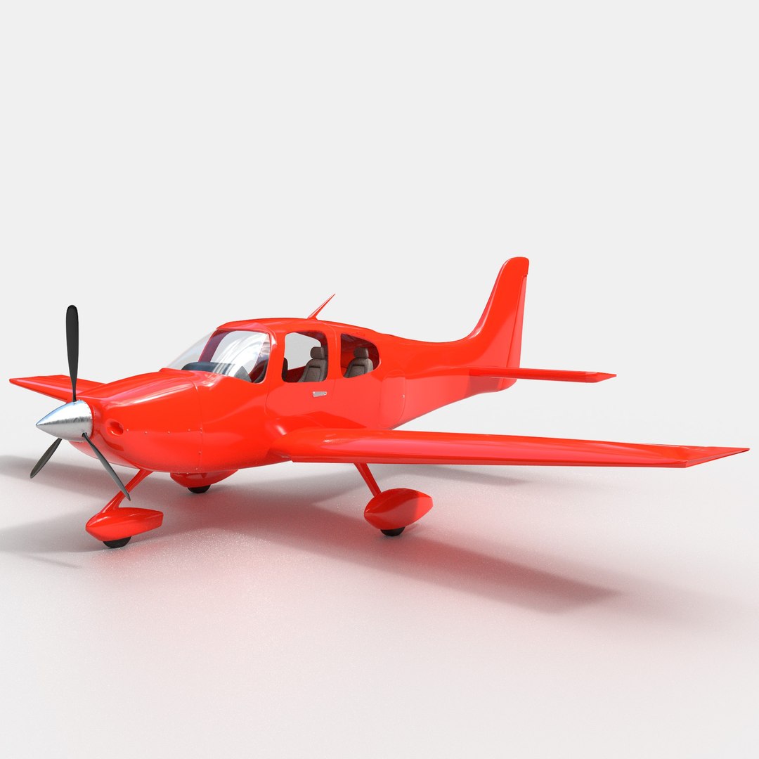 3D Small Airplane - TurboSquid 2429617