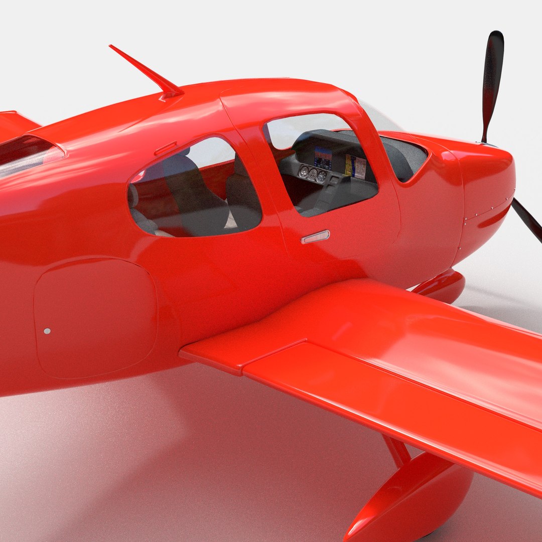 3D Small Airplane - TurboSquid 2429617