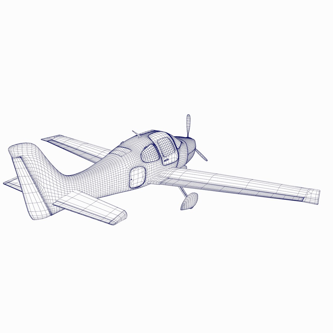 3D Small Airplane - TurboSquid 2429617