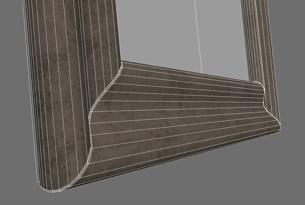 Michelle mirror frame - 3D model - TurboSquid 1311865