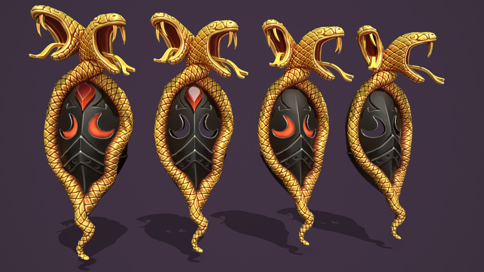3D Snake Mask - TurboSquid 1765663