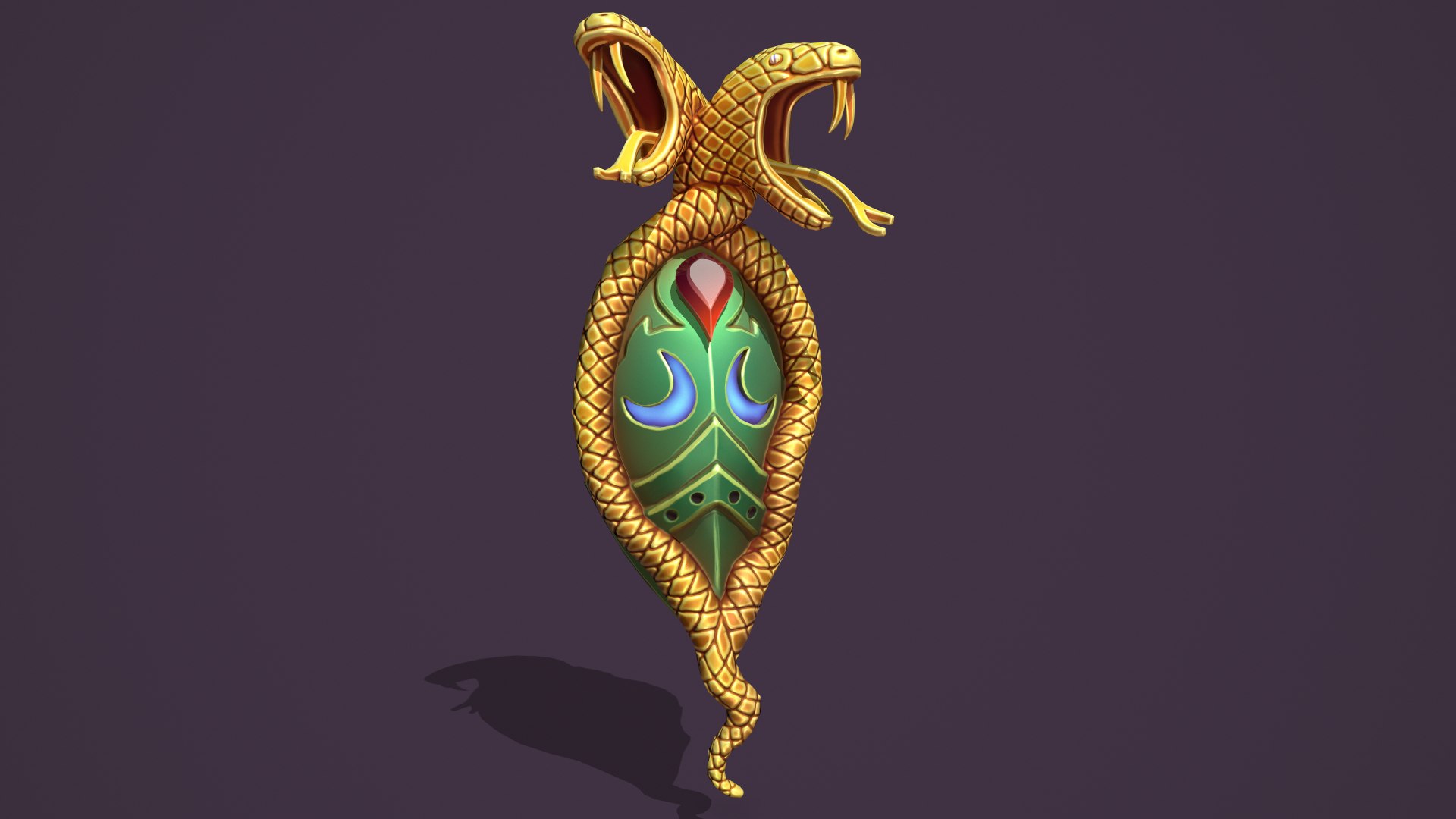 3D Snake Mask - TurboSquid 1765663