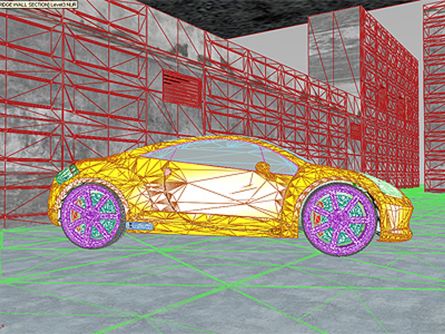 3d Model Mitsubishi Eclipse Concept-e Stage