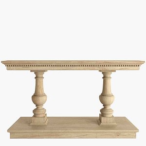 Console Table 3D Models for Download | TurboSquid