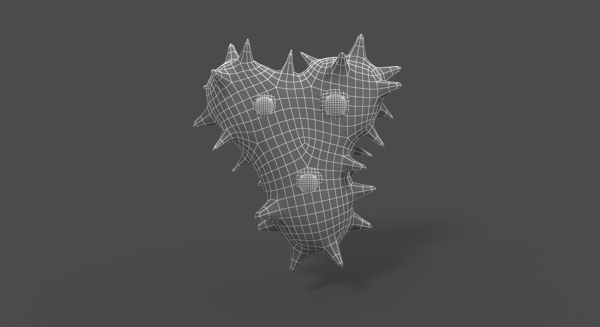 3D Cartoon Bacteria - TurboSquid 1859357