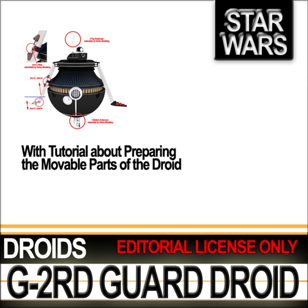 Star Wars G-2rd Guard C4d