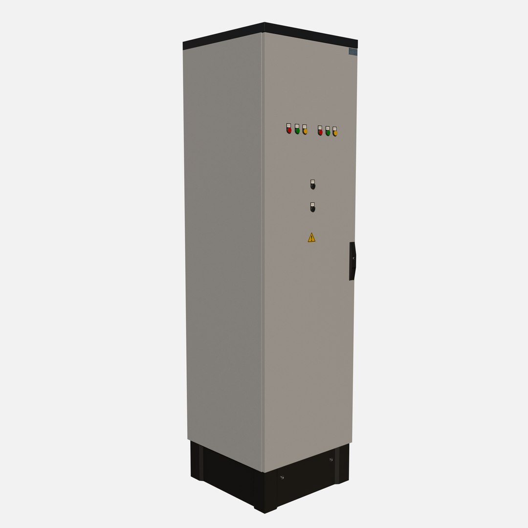 Electric Control Cabinet 3D Model - TurboSquid 2277417