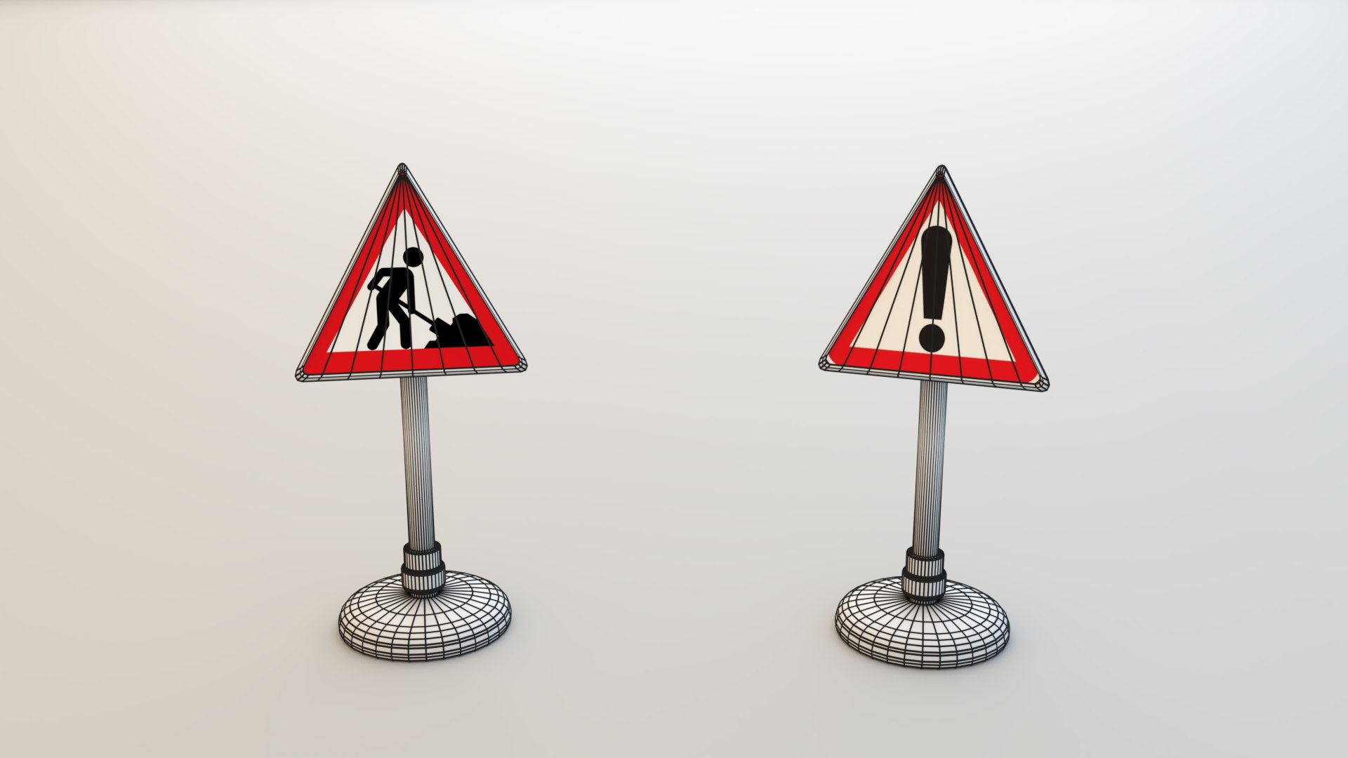 Free Lego Stop Signs Model - TurboSquid 1797696