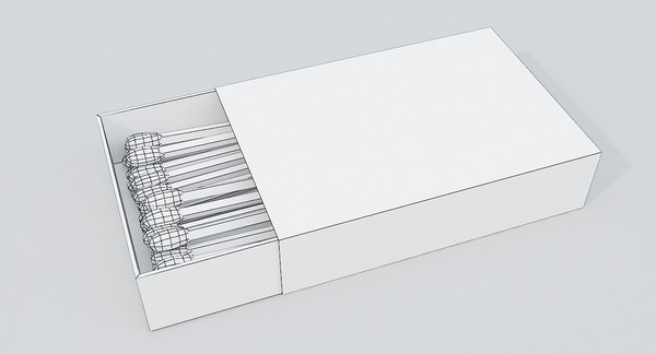 3D Matchbox - TurboSquid 1734506