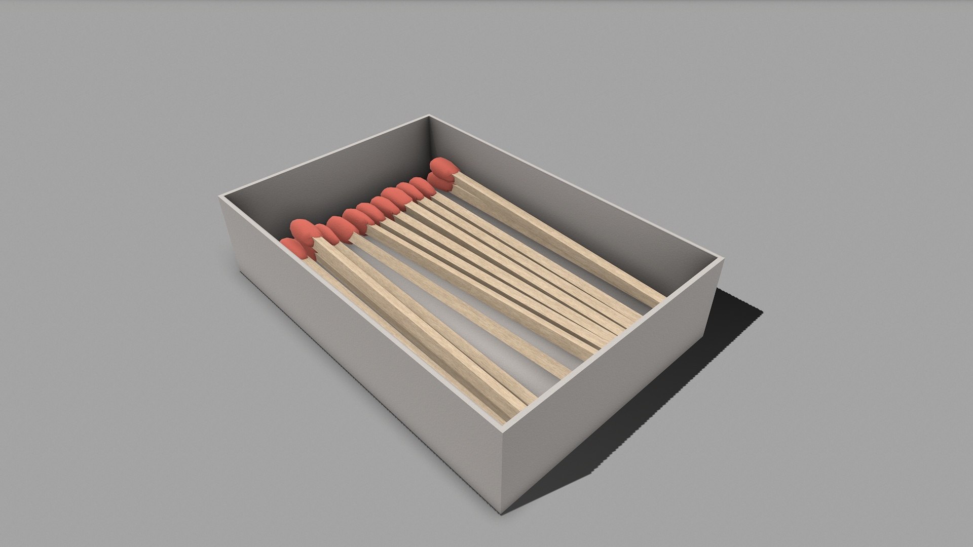 3D Matchbox - TurboSquid 1734506