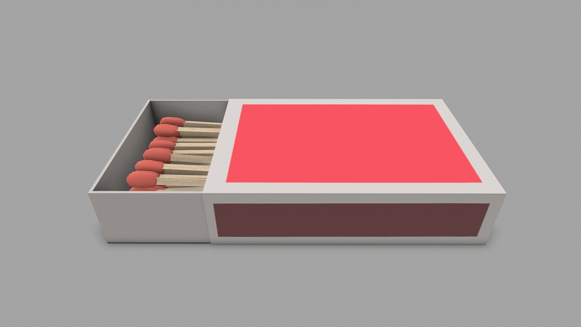 3D Matchbox - TurboSquid 1734506
