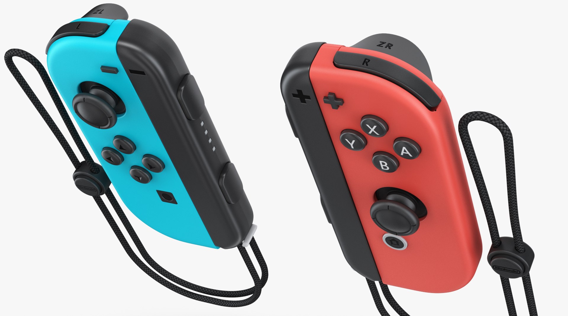 3D Nintendo Joycon Controllers Model - TurboSquid 1168360