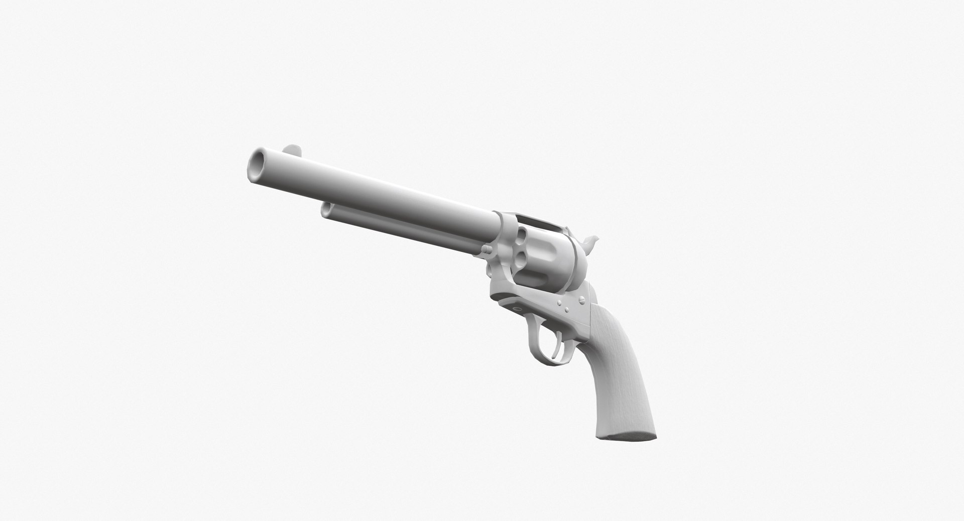 Colt Single Action Army 3d 3ds