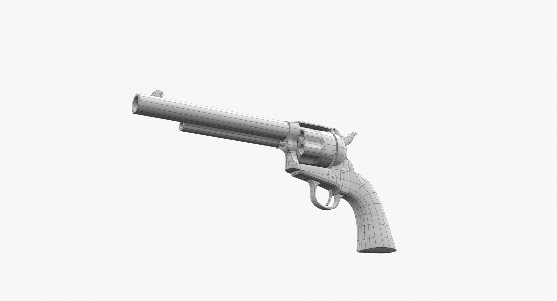 Colt Single Action Army 3d 3ds