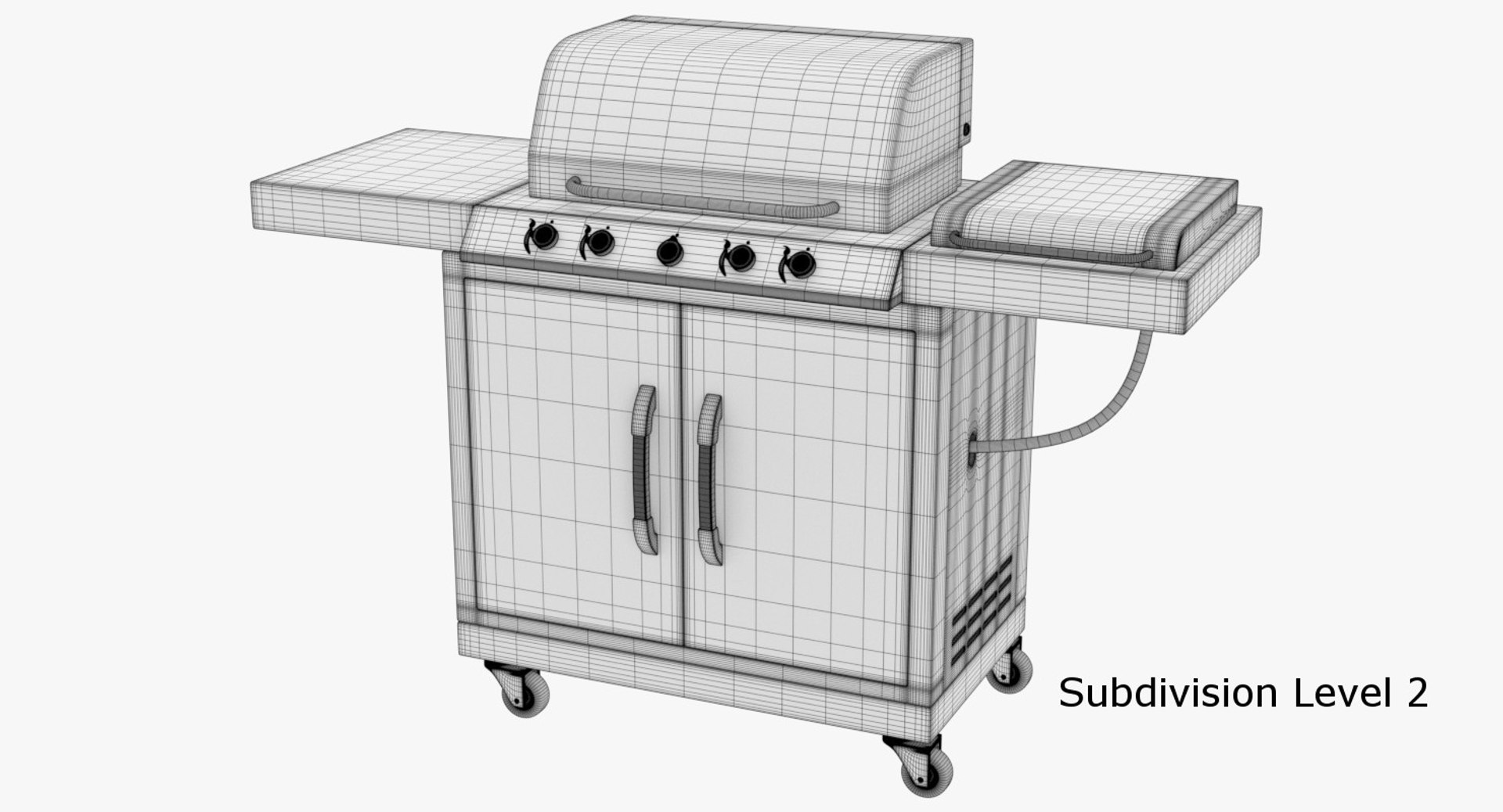 3d grill 1 model