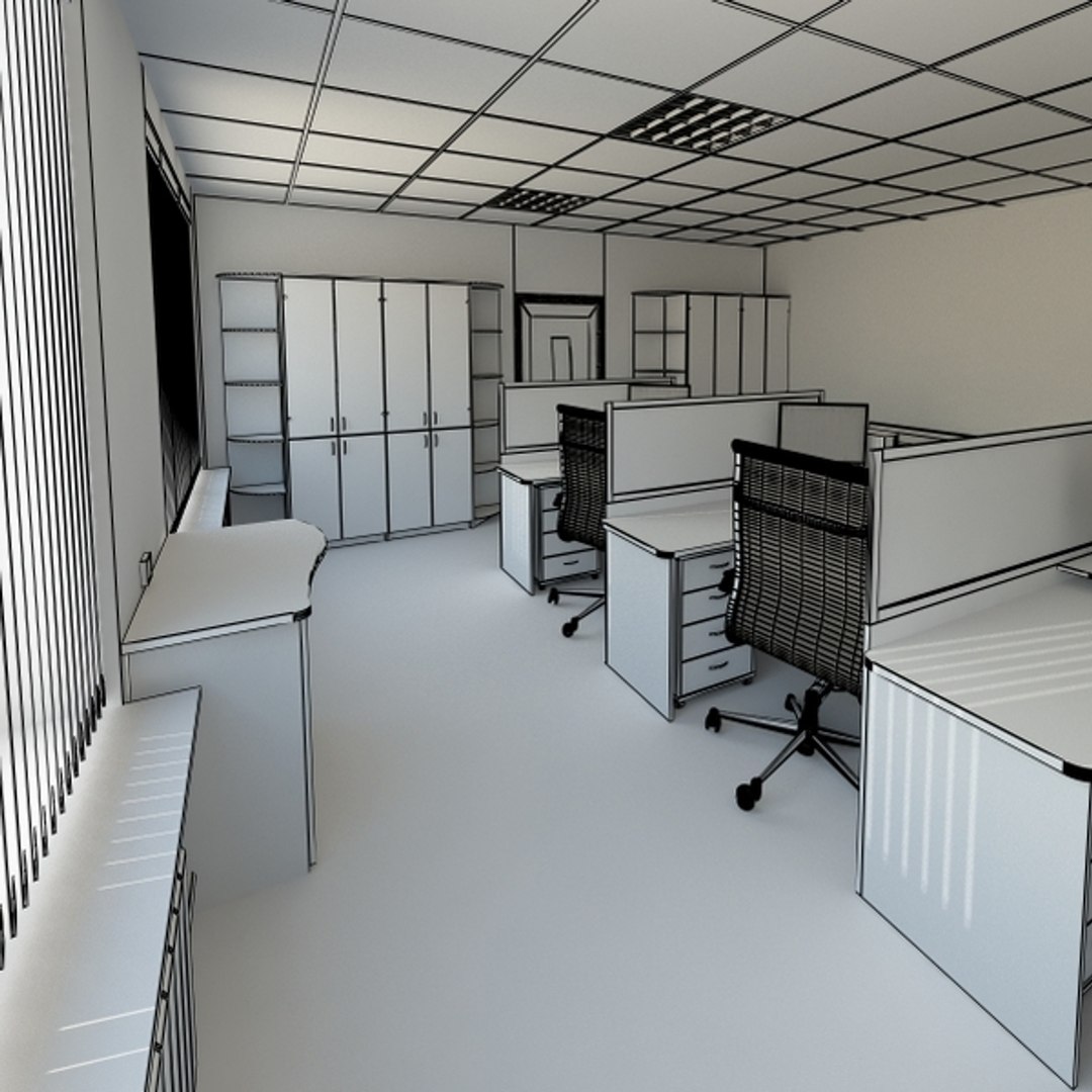 3d Model Office Design