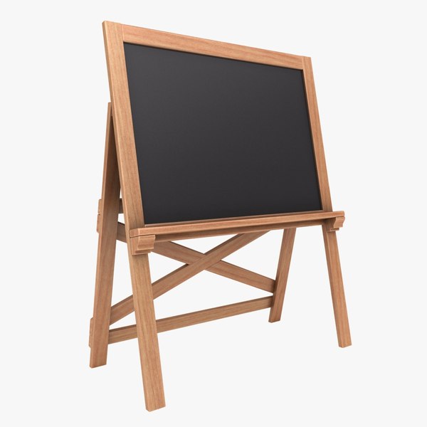 3D chalkboard 03 color 3 model - TurboSquid 1255406