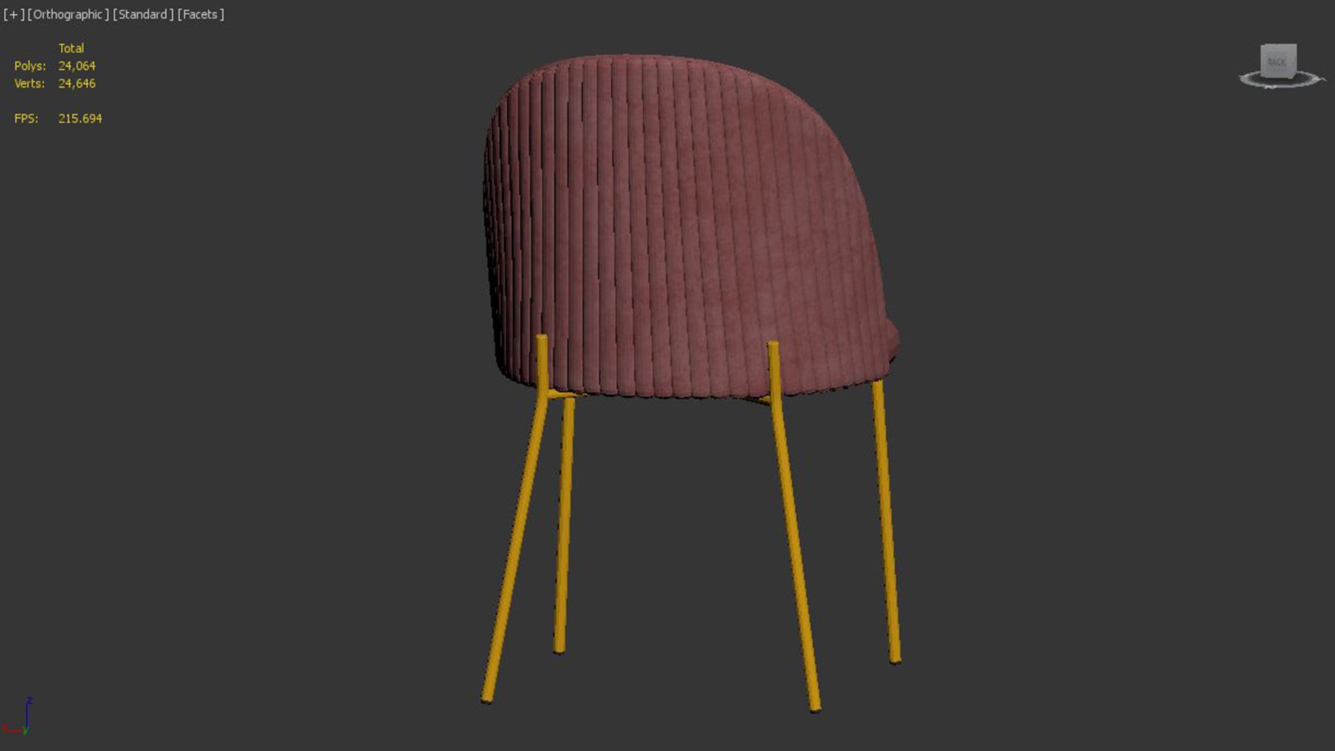 Chair ARABEL 3D Model - TurboSquid 1872258