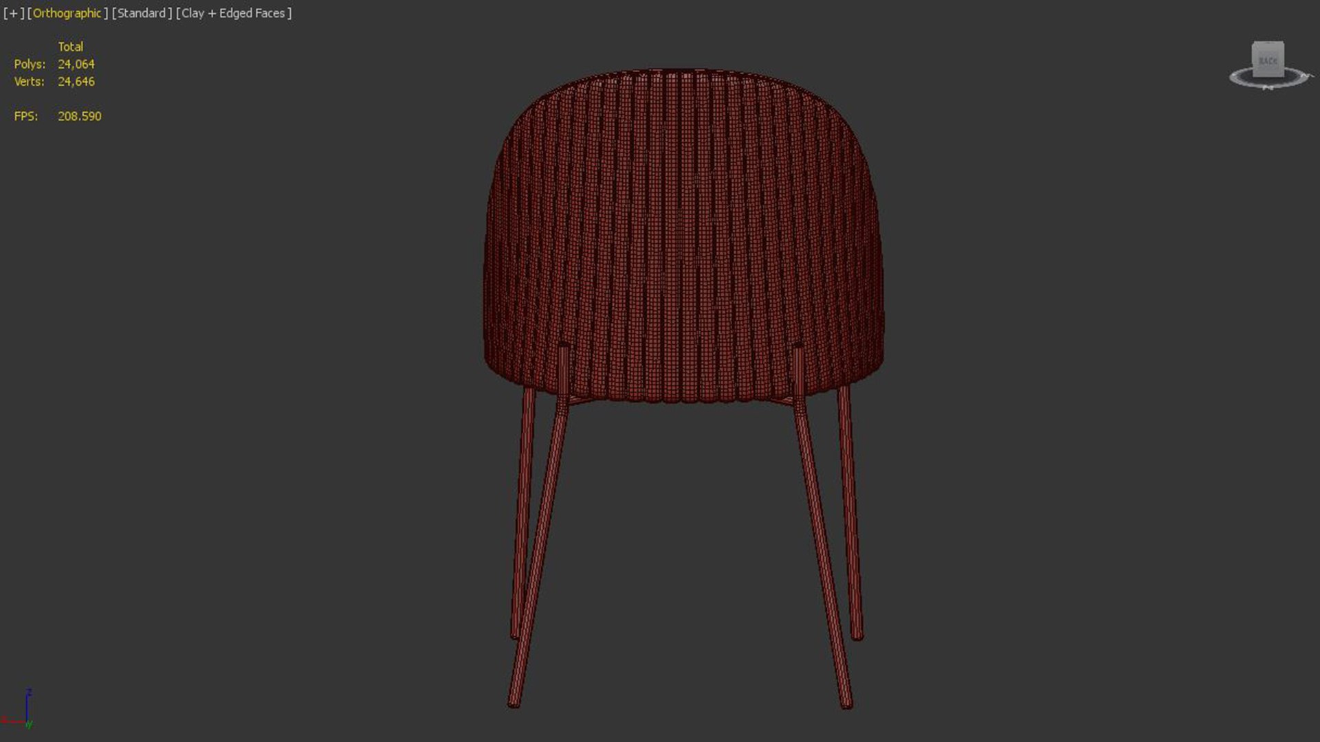 Chair ARABEL 3D Model - TurboSquid 1872258