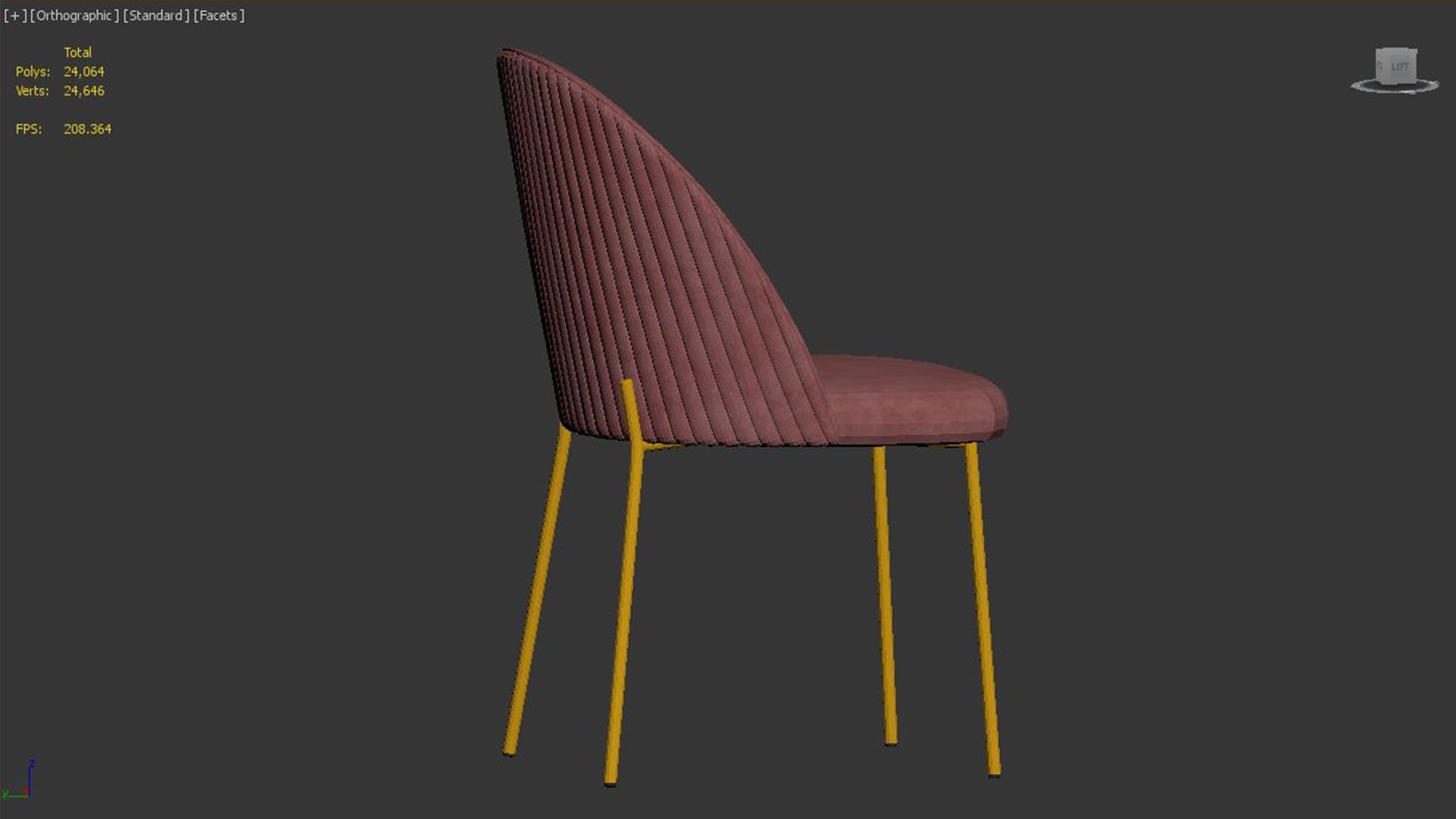 Chair ARABEL 3D Model - TurboSquid 1872258