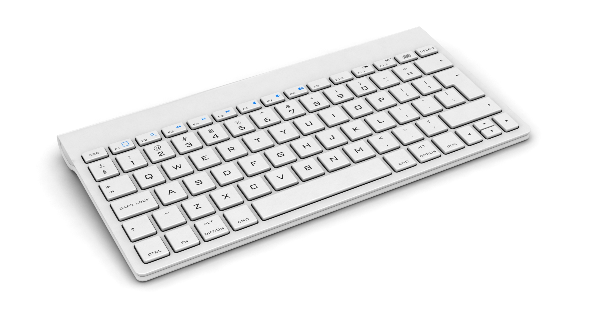 3d Model Wireless Keyboard Genius Keys