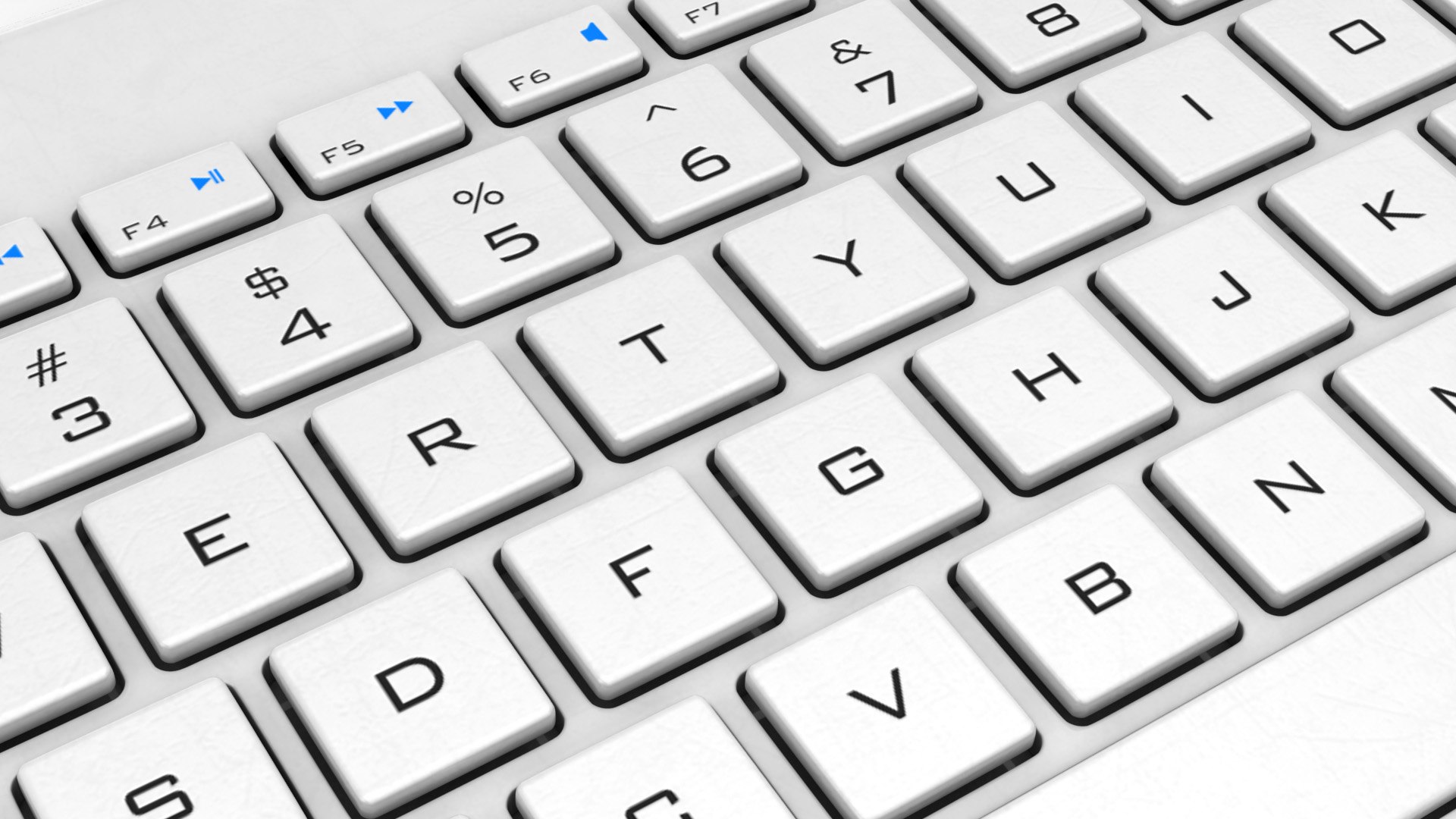 3d Model Wireless Keyboard Genius Keys