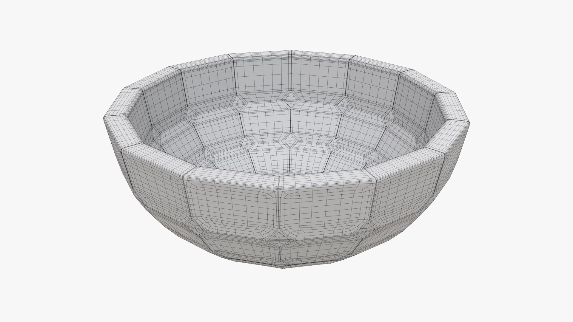 3D Decorative Glass Bowl - TurboSquid 1876957