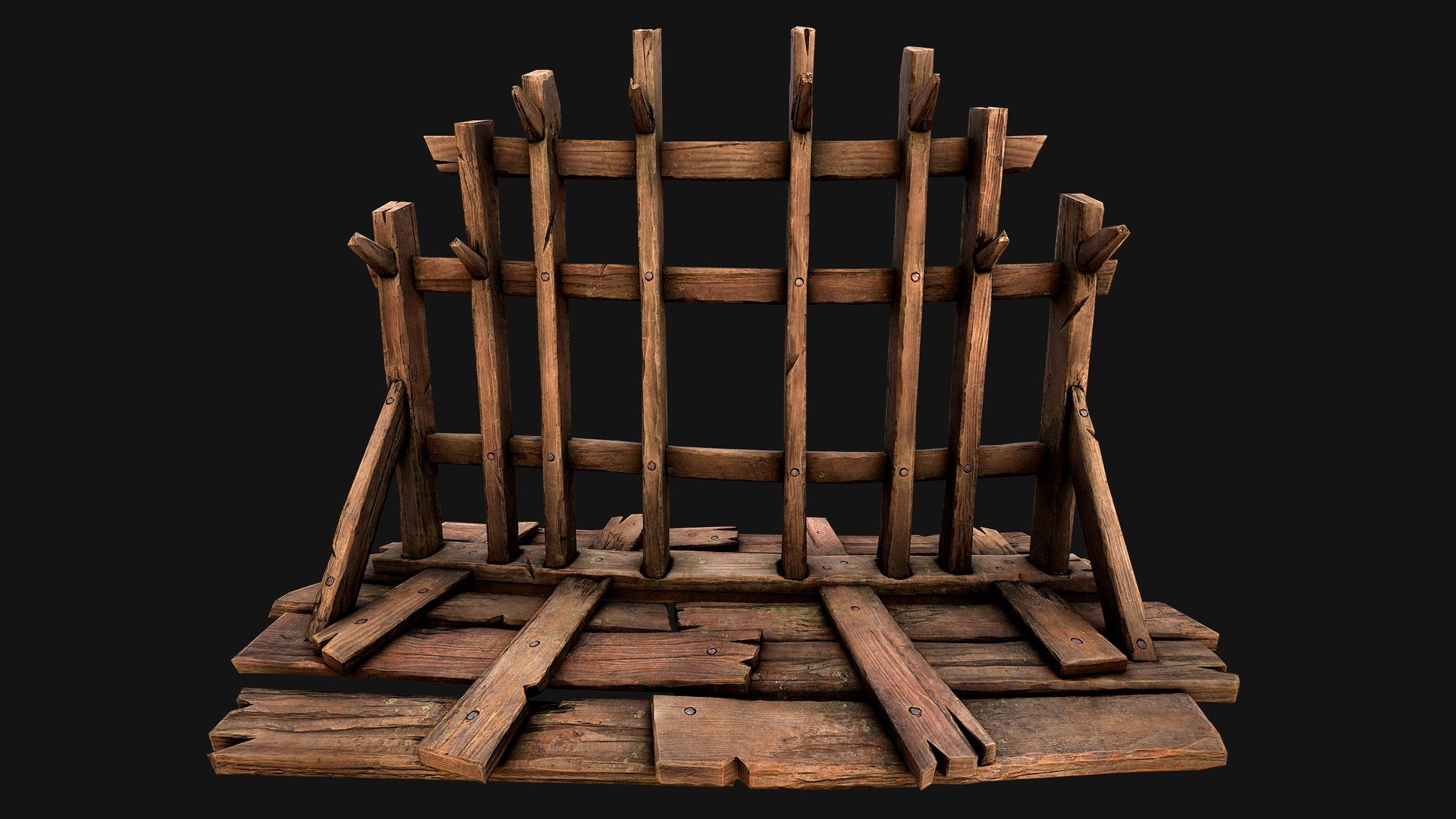 3D Medieval Crossbow Weapon Rack Stand Armory Pack - TurboSquid 2476213