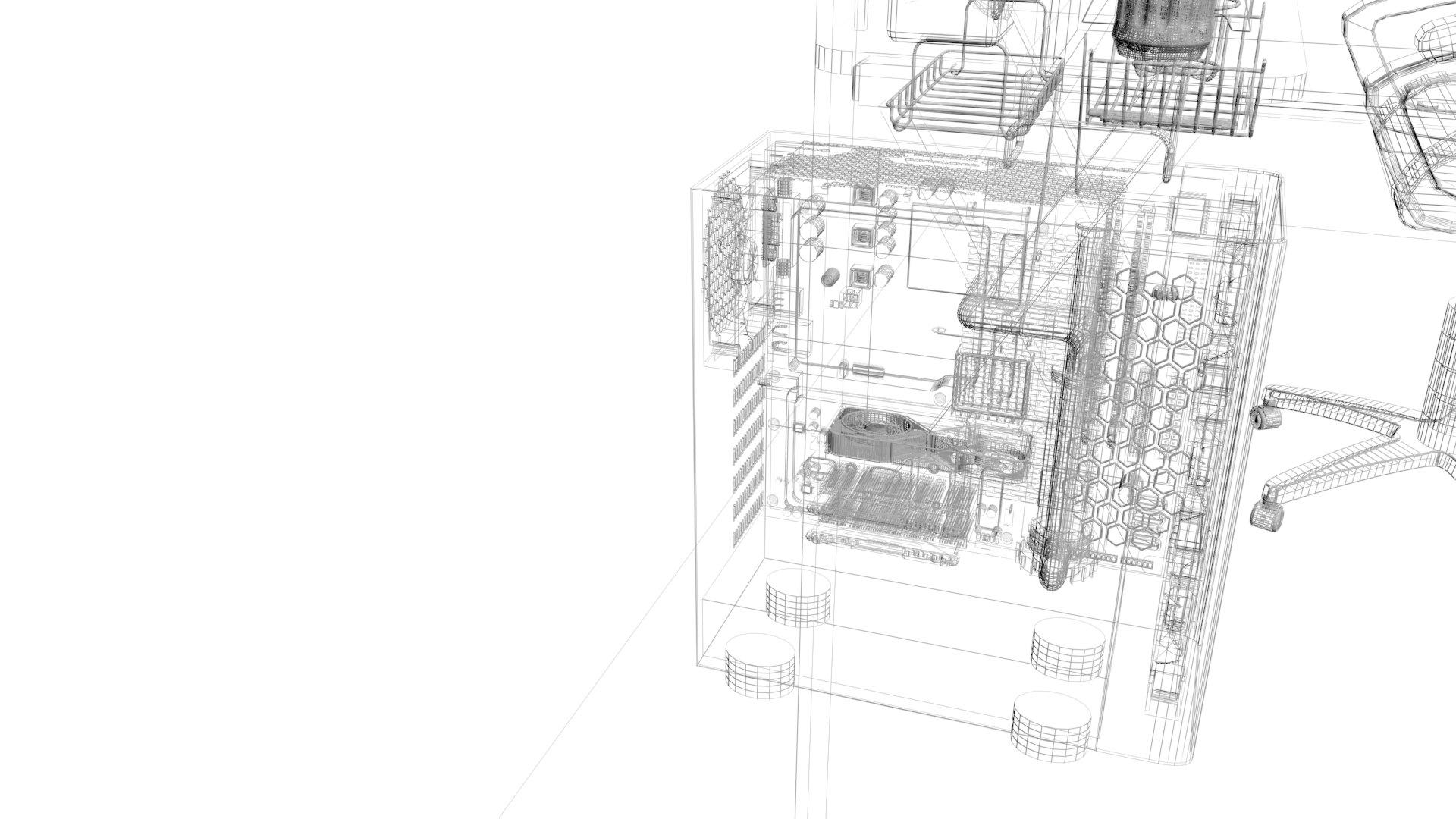 Room Computer 3D Model - TurboSquid 1686924