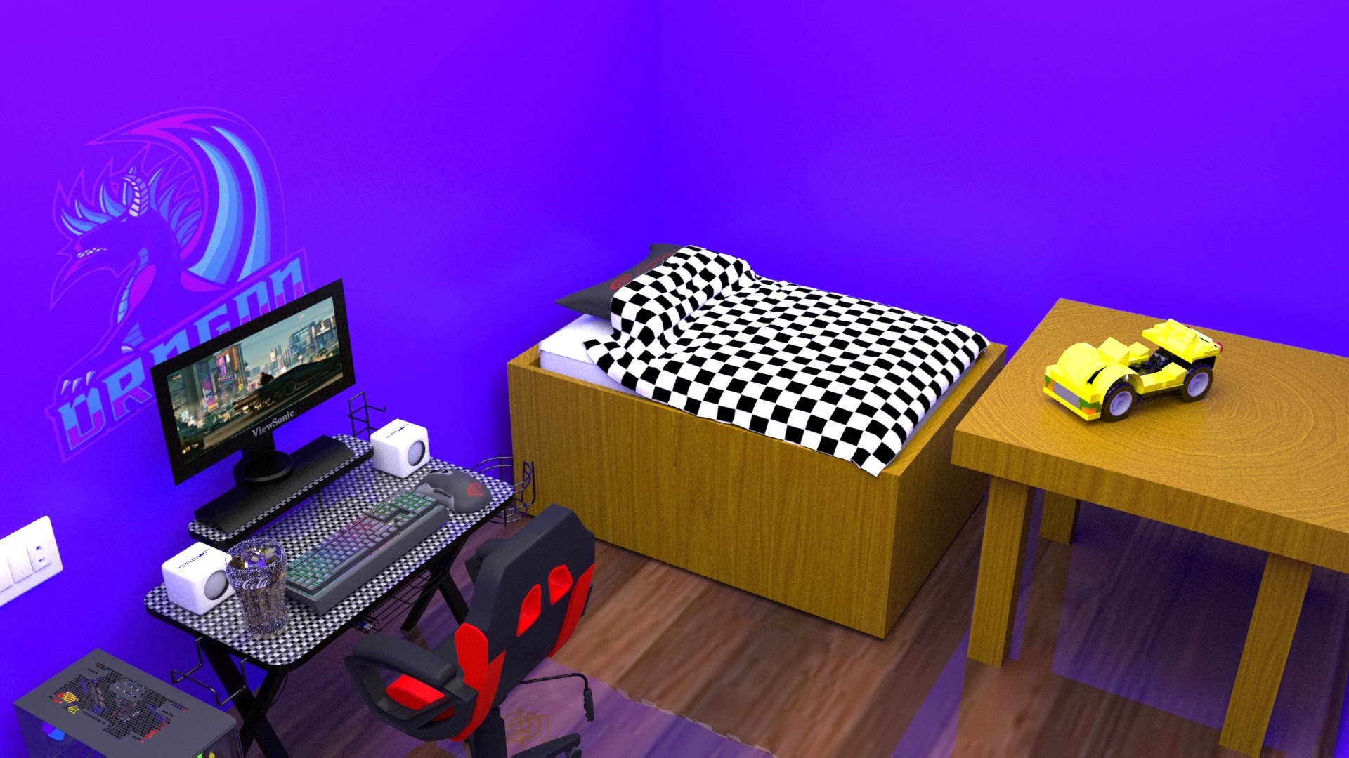 Room Computer 3D Model - TurboSquid 1686924