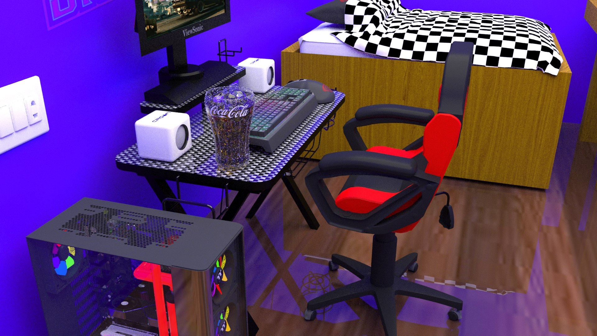 Room Computer 3D Model - TurboSquid 1686924