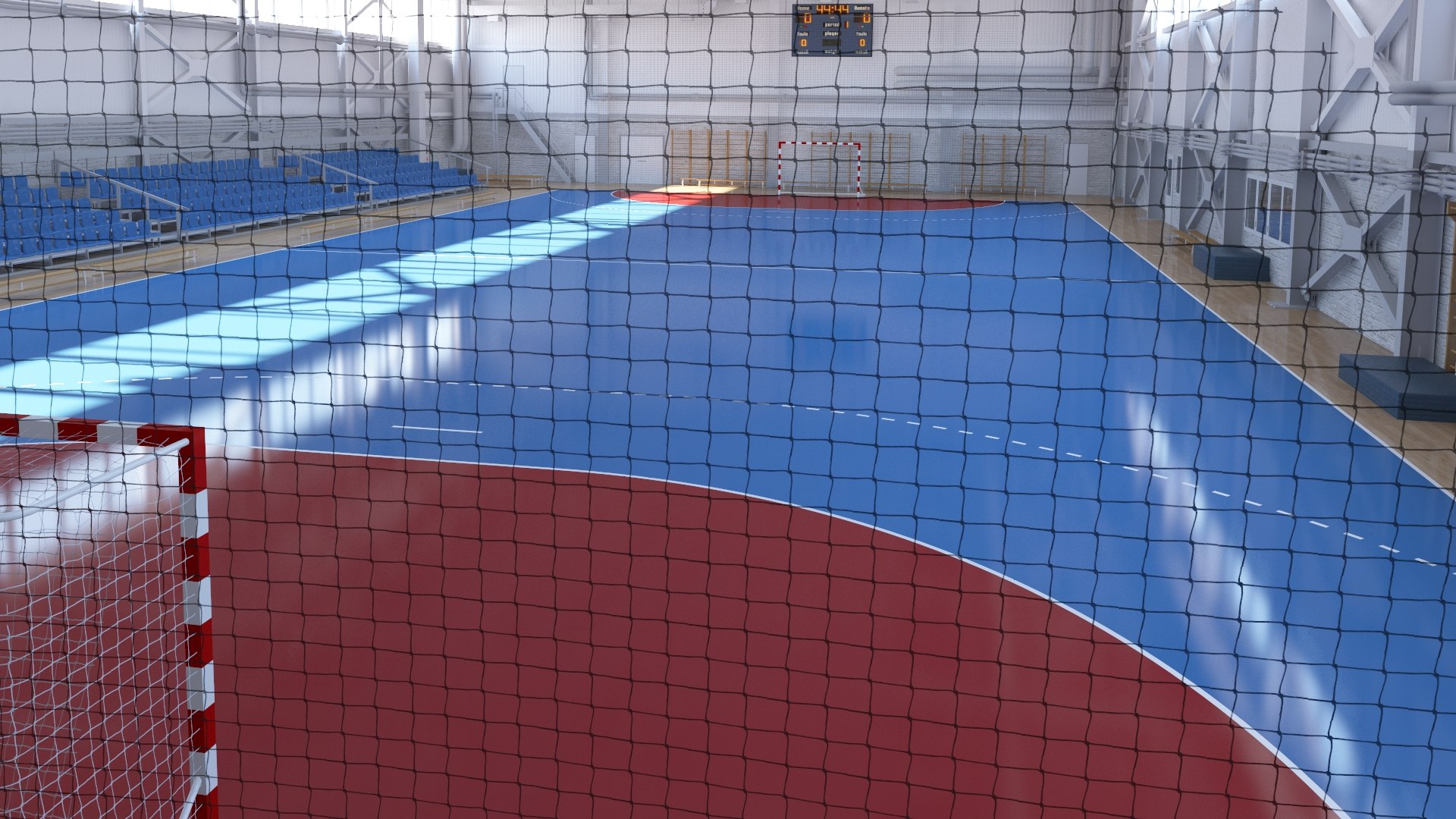 3D Handball Arena 2 model - TurboSquid 2016887