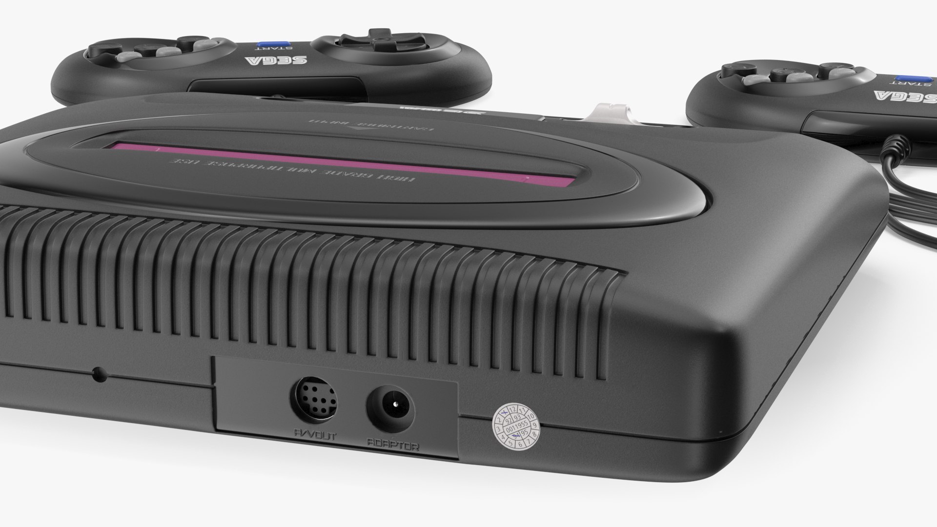 3D Game Console Sega With Cartridge Collection - TurboSquid 2151260