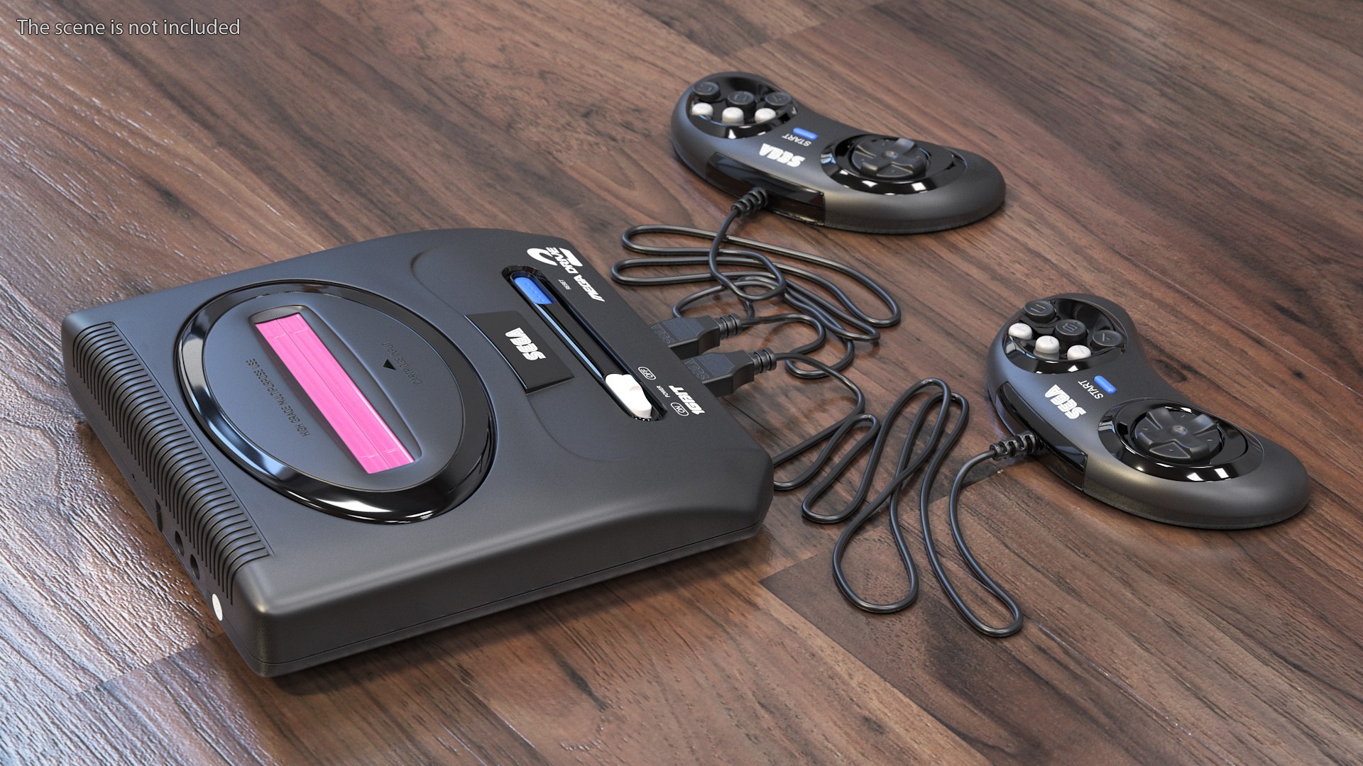 3D Game Console Sega With Cartridge Collection - TurboSquid 2151260