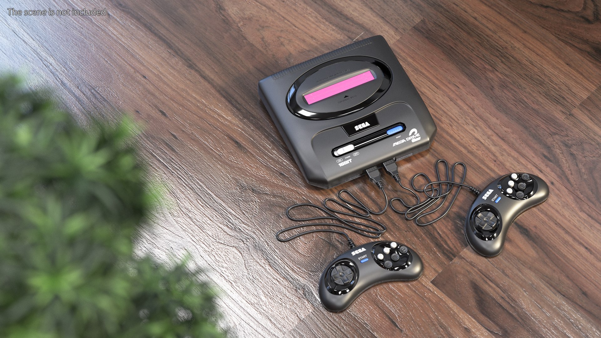 3D Game Console Sega With Cartridge Collection - TurboSquid 2151260