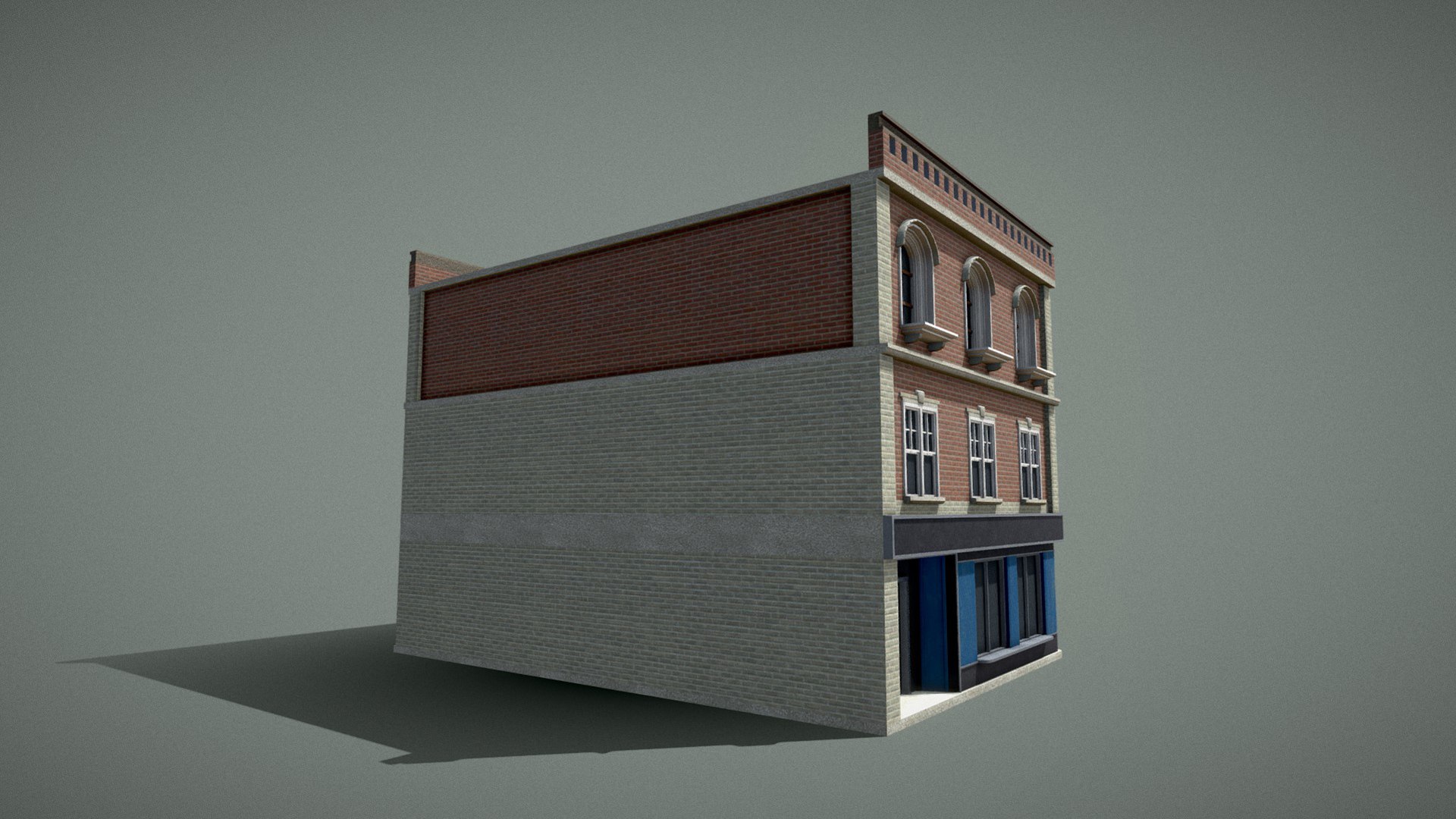 3D City Building 1 PBR - TurboSquid 2180539