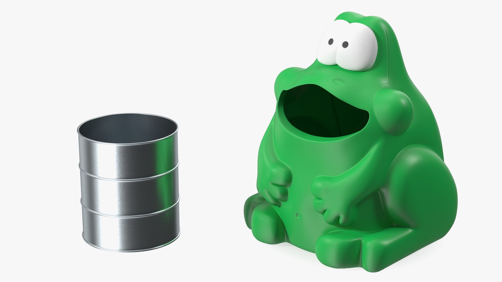 3D model Shaped Trash Cans Collection - TurboSquid 2094886