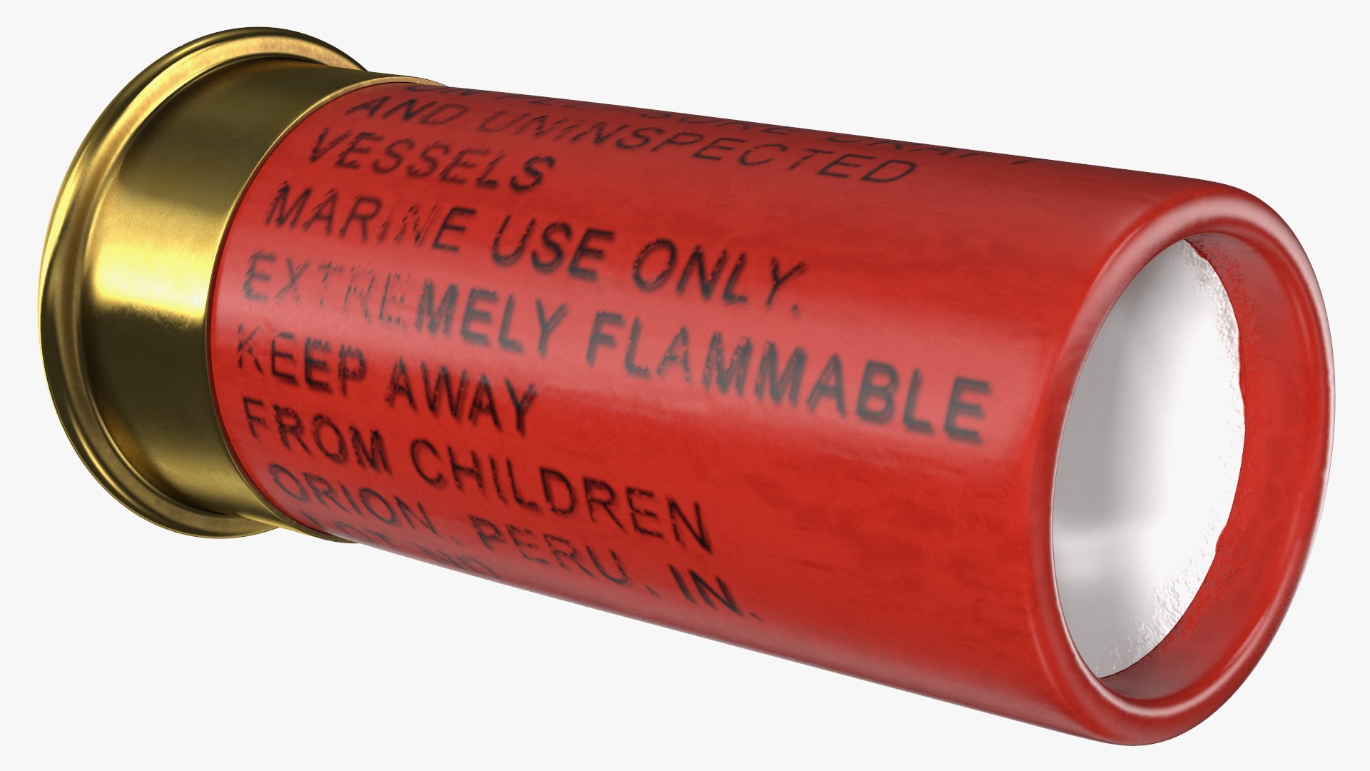 Orion Marine Aerial Flares 12 Gauge Shells 3D - TurboSquid 1729192