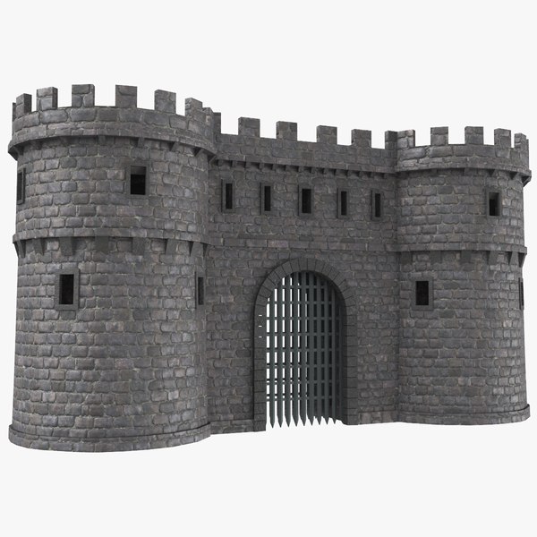 Castle Gate 3D Models for Download | TurboSquid