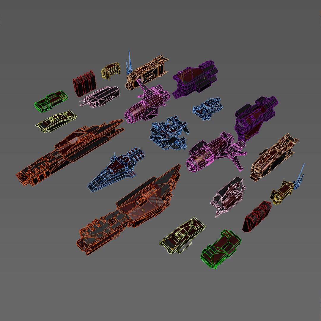 3D Model Modular Ship Parts - TurboSquid 1427619