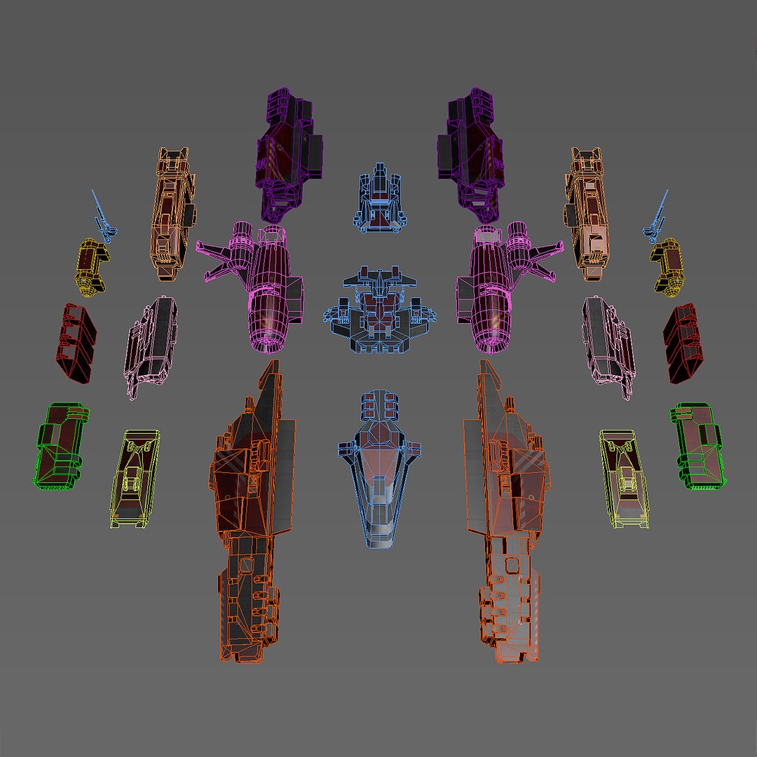 3D Model Modular Ship Parts - TurboSquid 1427619